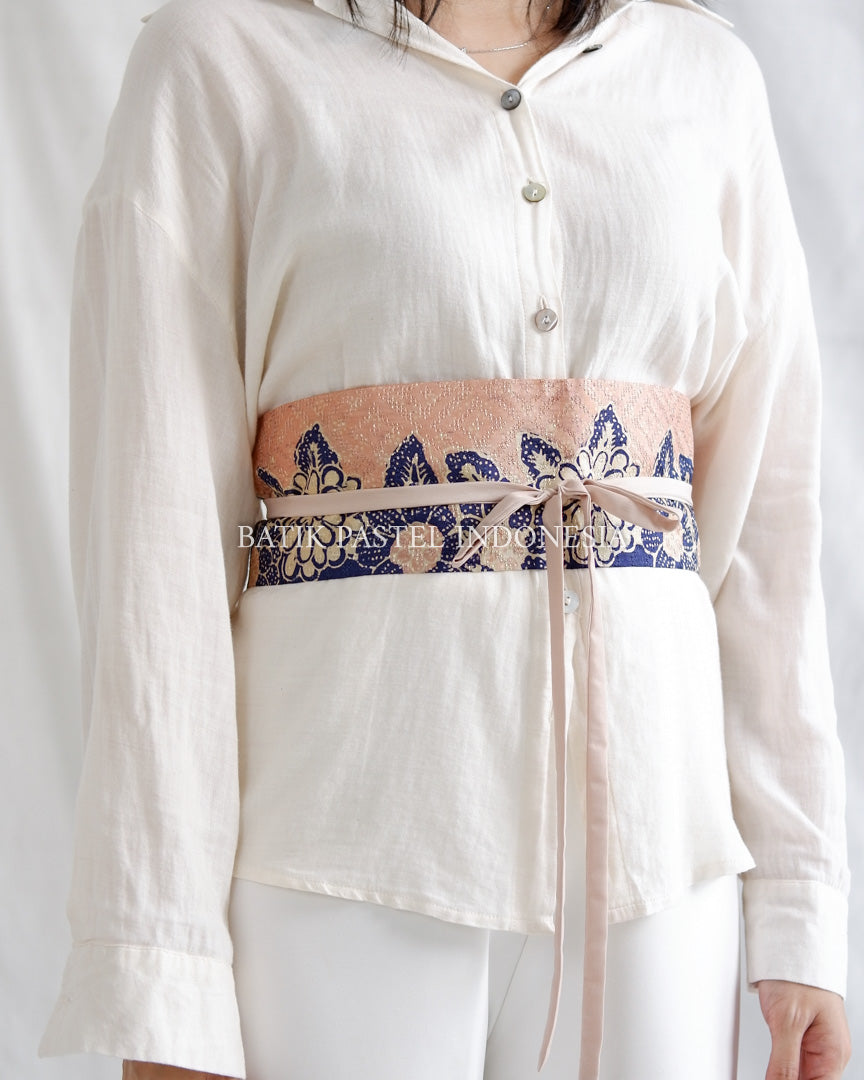Simple Obi Belt Batik Pastel Bahan Viscose Tenun (pilih variasi)